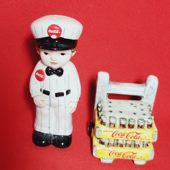 The Coca Cola Company | Dining | Coca Cola Delivery Man With Cart Salt ...
